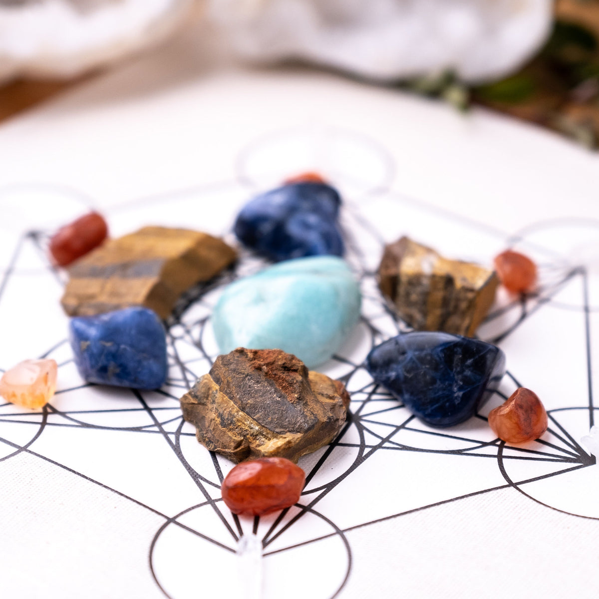 'Metatron Cube' Crystal Grid | COMMUNICTAION – A.R.K Therapies